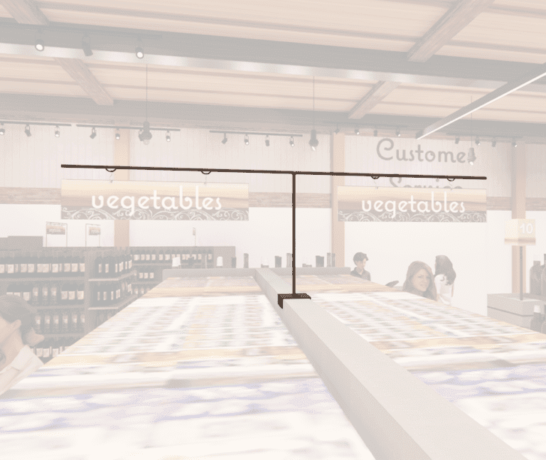 Aisle Outrigger, T-Brackets | Shop2It Retail