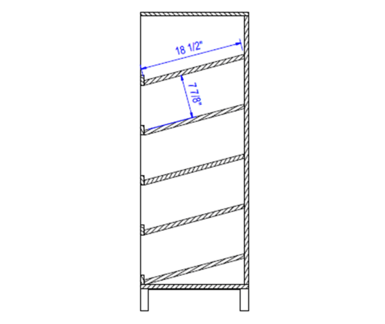 Bakery Bread Rack (Laney) - 5-Shelf - Shop2It Retail
