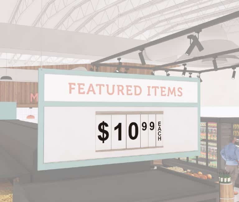 Promo Sign Insert (Iconic) - Flip Pad - Shop2It Retail